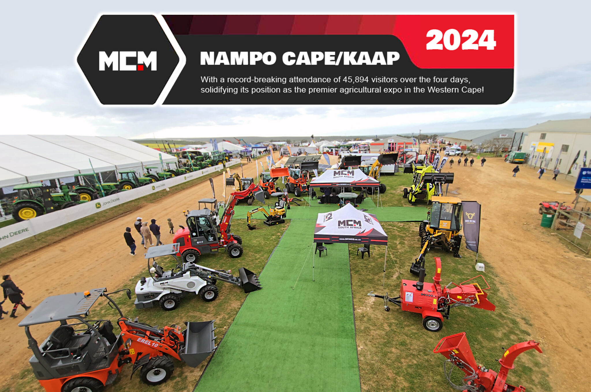 MCM Group Shines at Record-Breaking NAMPO Cape 2024 - HZM Southern Africa